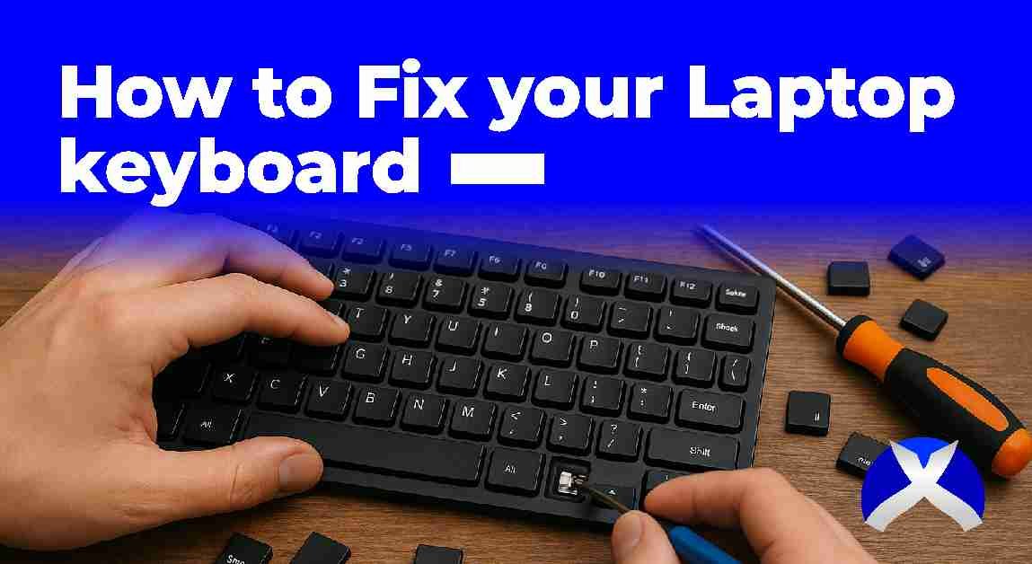 Laptop Keyboard Not Working? Get It Fixed in 3 Easy Steps - HLINE TECH
